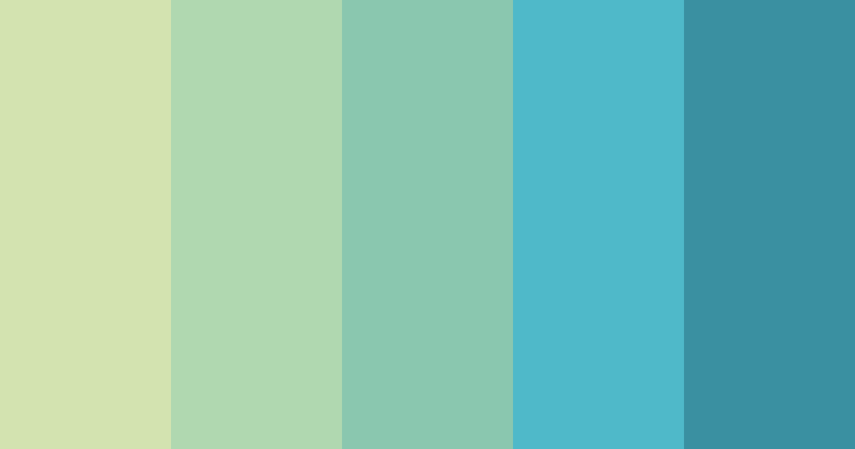 Serene Oasis Color Palette