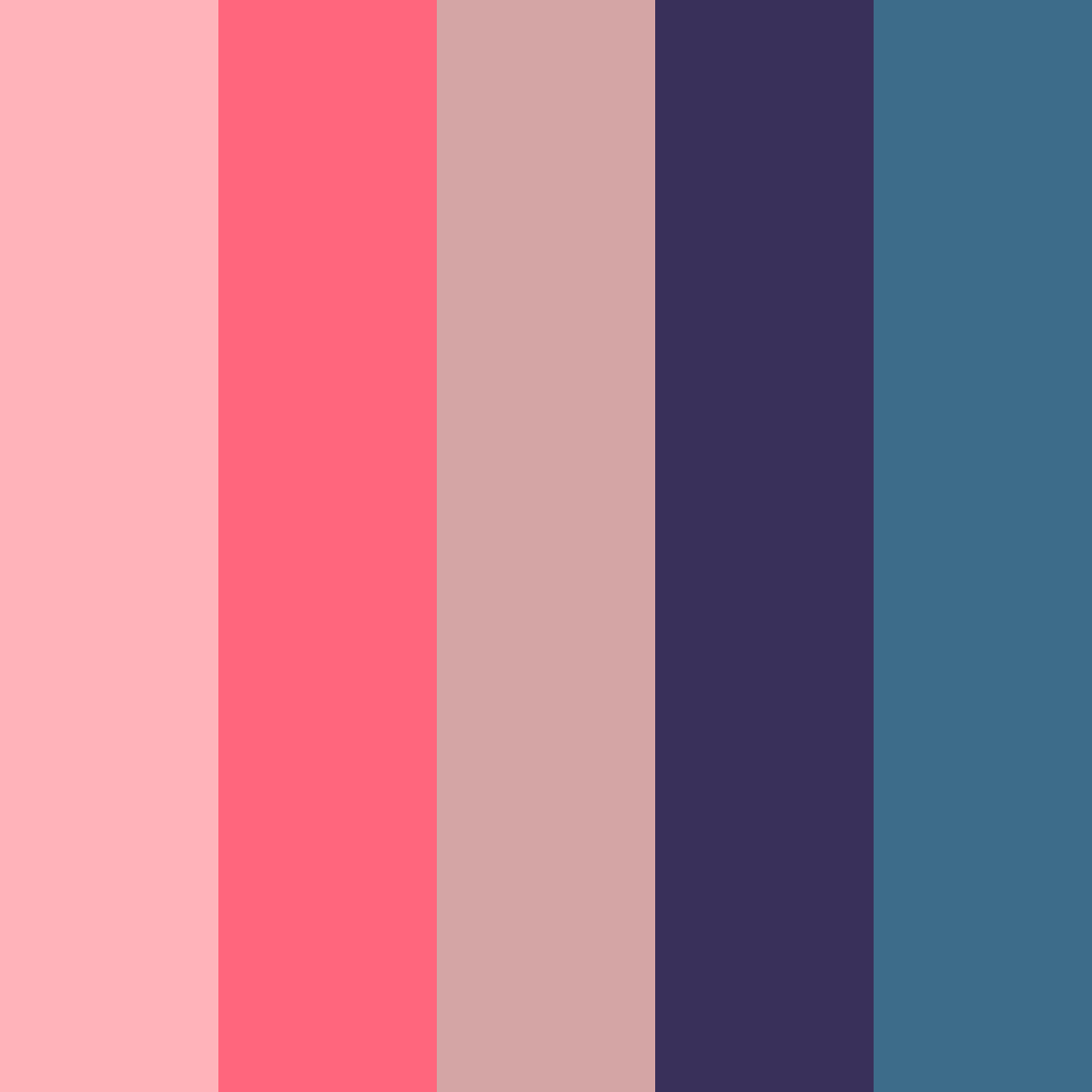 Cherry Blossom Dreams Color Palette