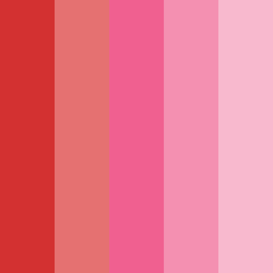 Light Red Color Palette