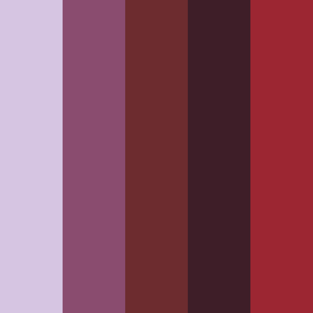 Paleta de colores Dark Purple Red
