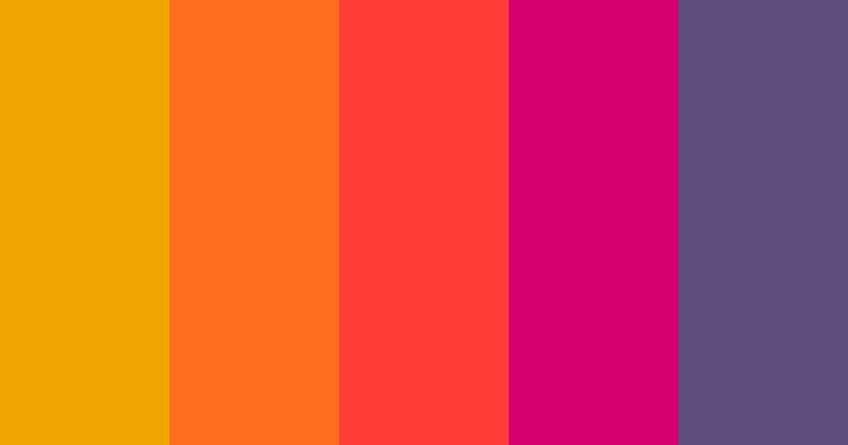 Melancholy Circus Color Palette
