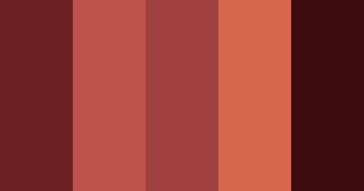 Crimson Ember Color Palette