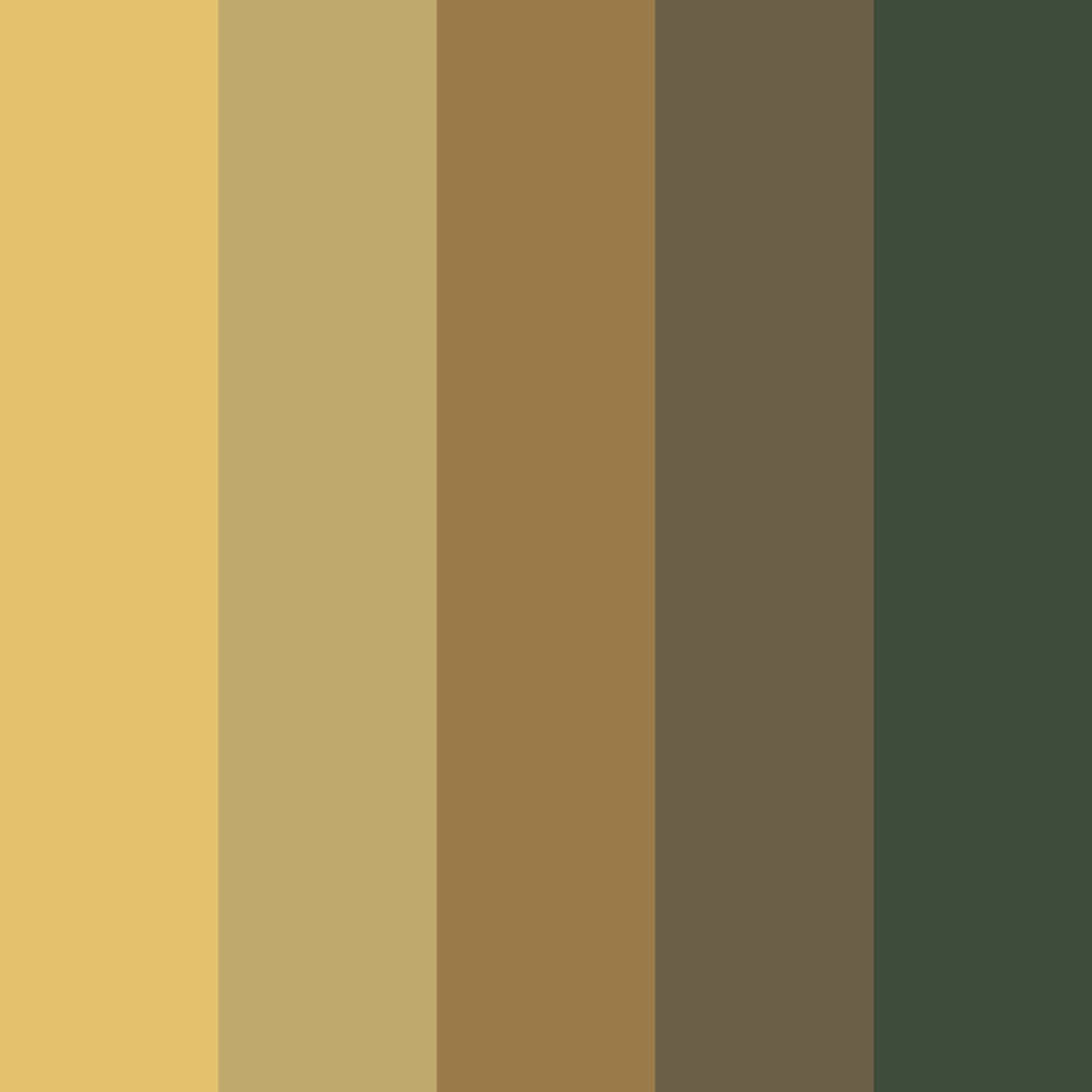 Golden Luxe Color Palette