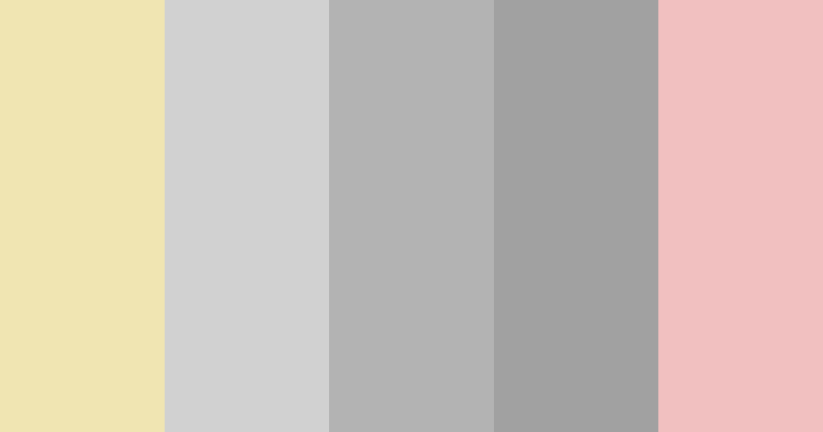 Soft Gray Color Palette