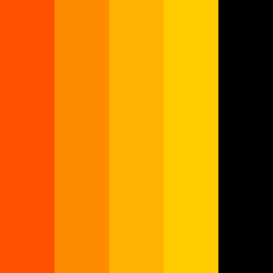 Inferno Eclipse Color Palette