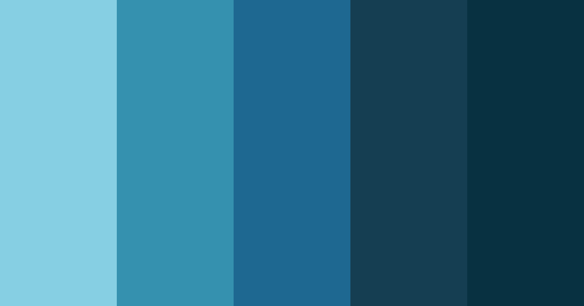 Cascading Serenity Color Palette