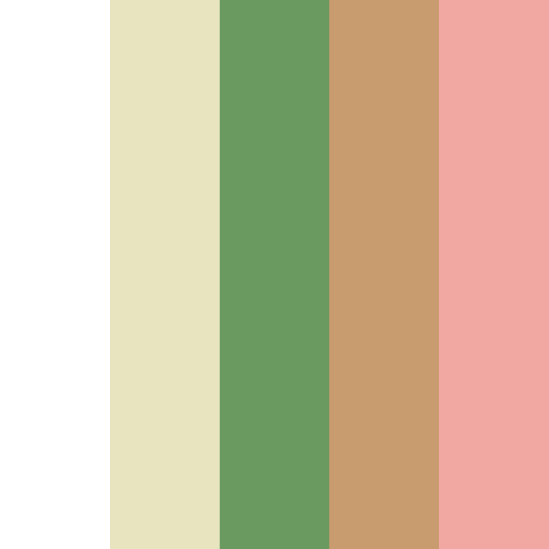 Light Green and Beige Color Palette