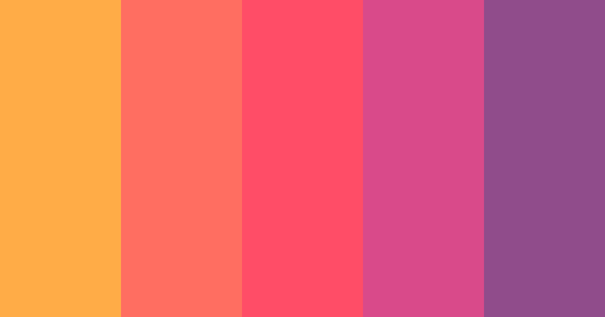 Warm Pink Color Palette