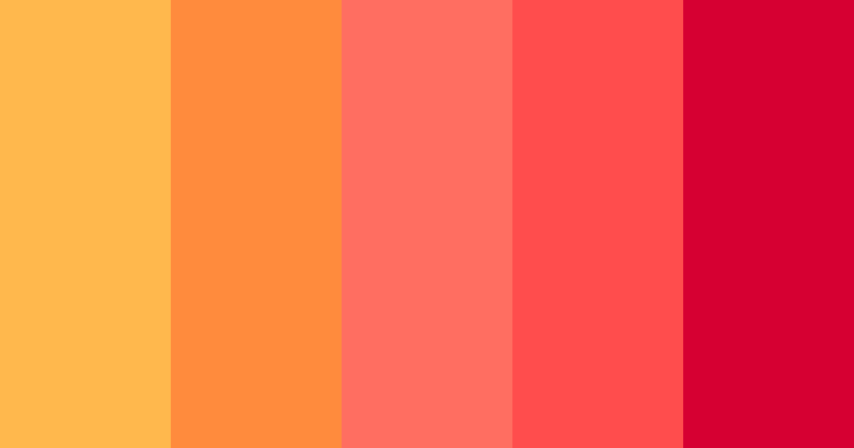 Fiery Fiesta Color Palette