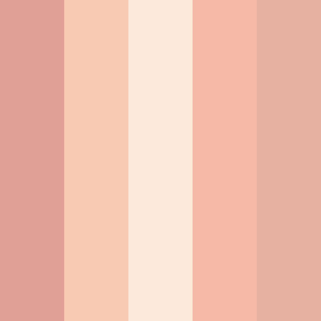 Peachy Shades Color Palette