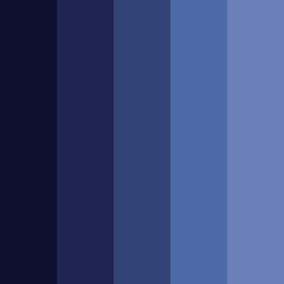 Galactic Mecha Clash Color Palette