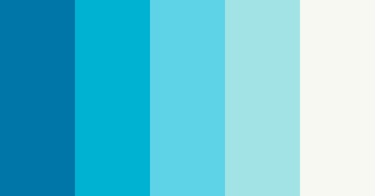 Blue Breeze Color Palette