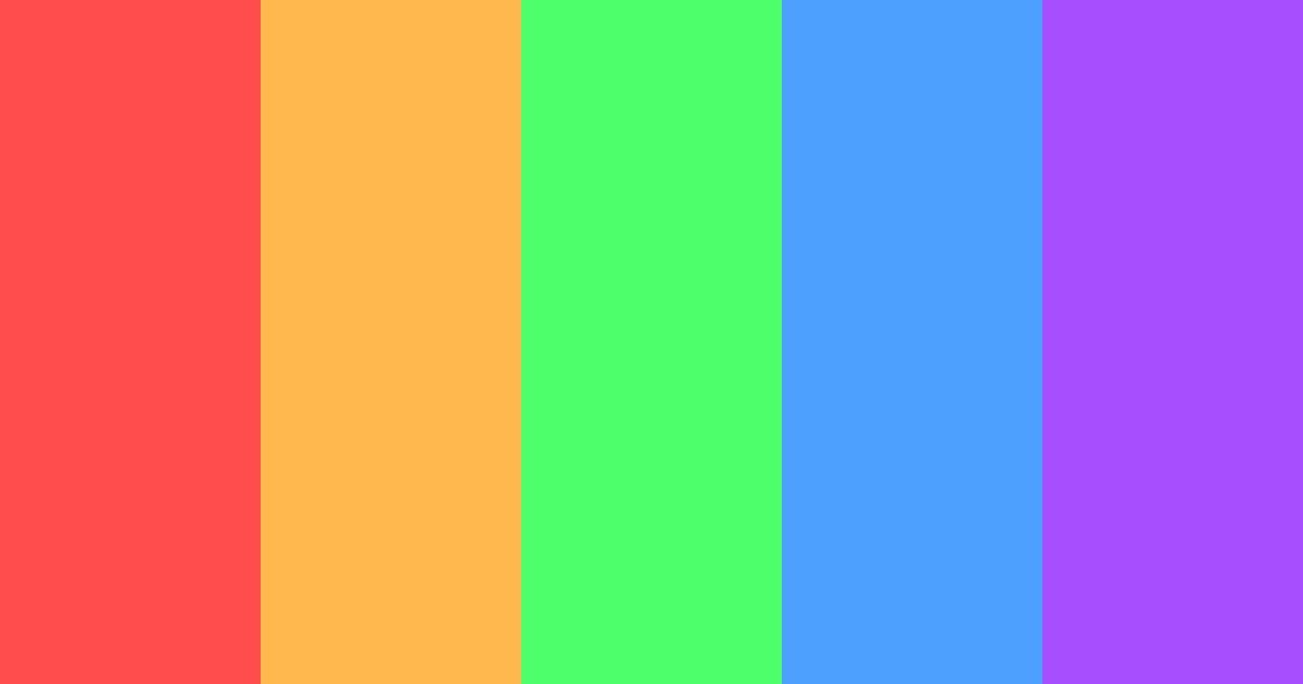 Rebel Spectrum Color Palette