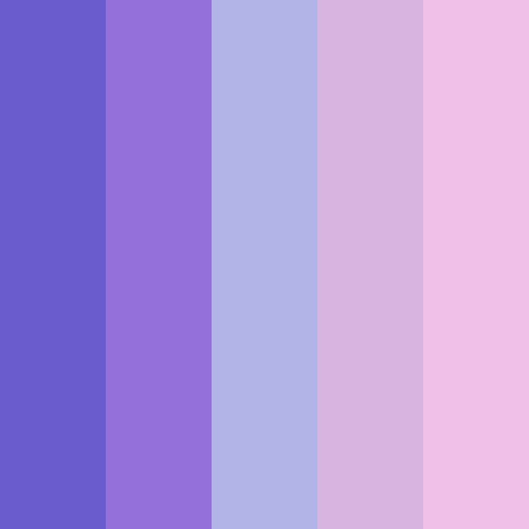 Paleta de colores Shades of Purple