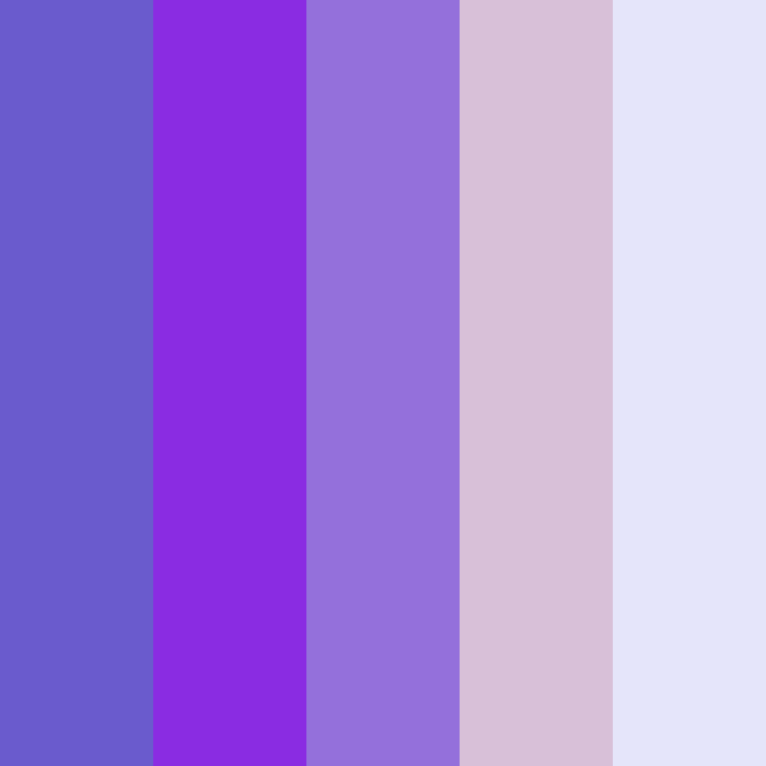 Shades of Purple Color Palette