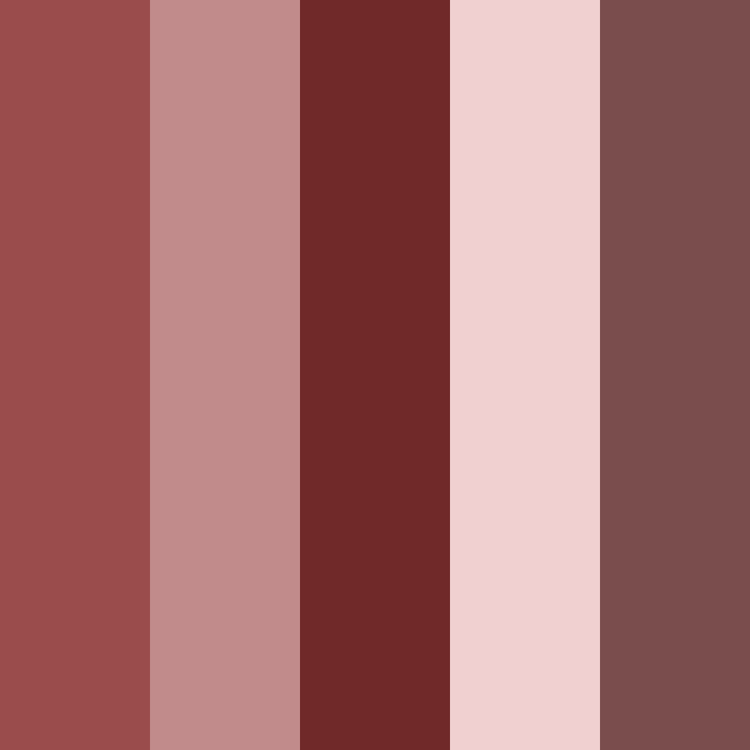 Paleta de colores Rosewood Reverie