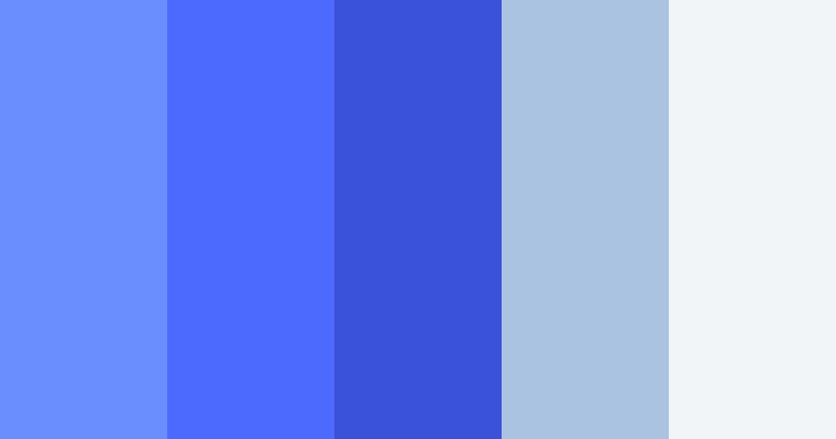 Blue Innovation Color Palette