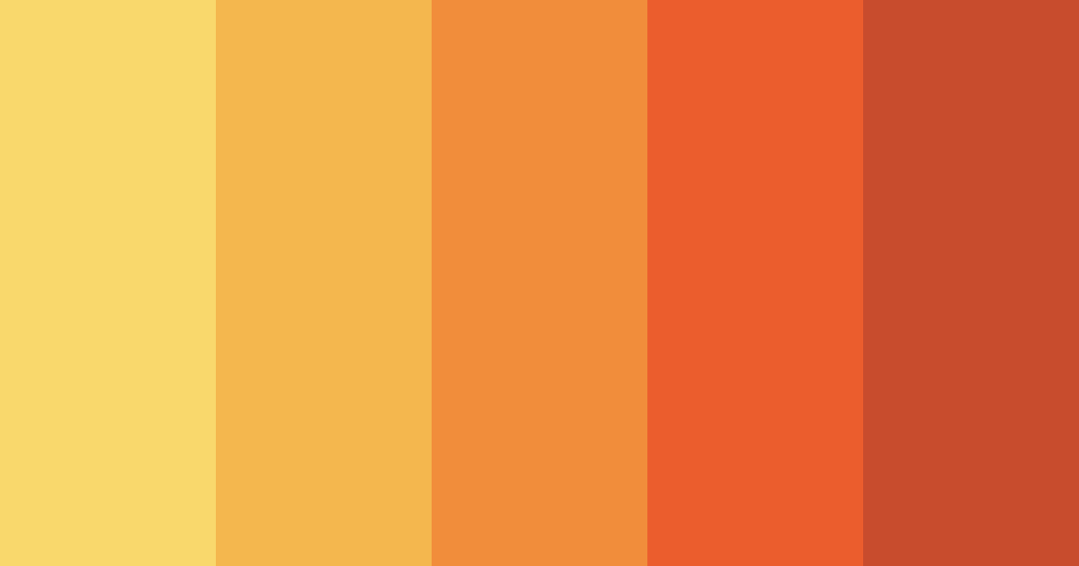 Golden Harvest Hues Color Palette