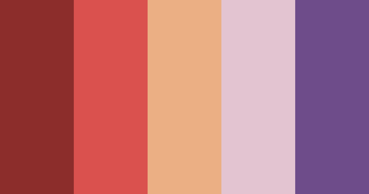 Crimson Enchantment Color Palette