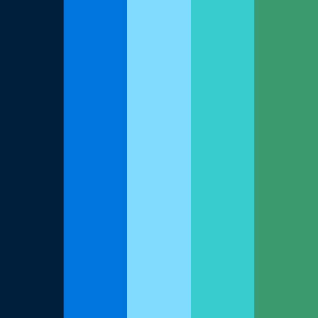 Oceanic Harmony Color Palette