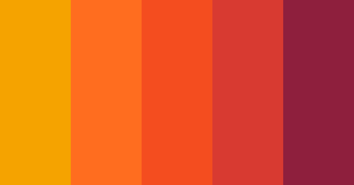 Autumn Ember Color Palette
