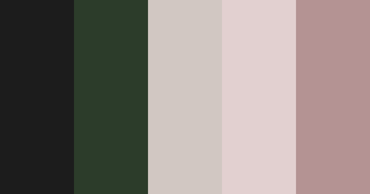 Shades of Gray Color Palette
