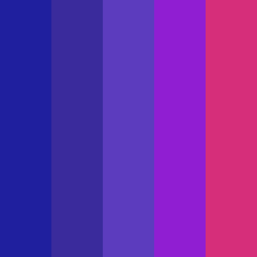 Purple Star Blast Color Palette