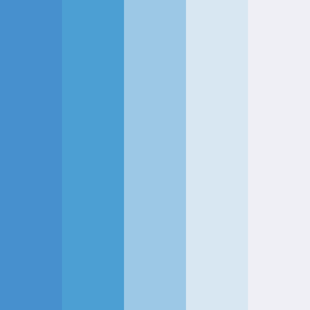 Bright Blue Beach Color Palette
