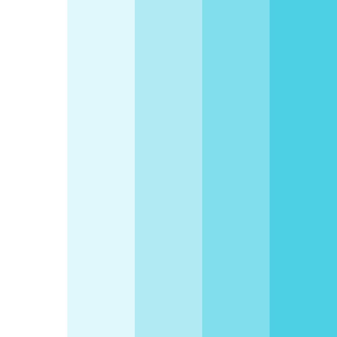 Crystal Clear Serenity Color Palette
