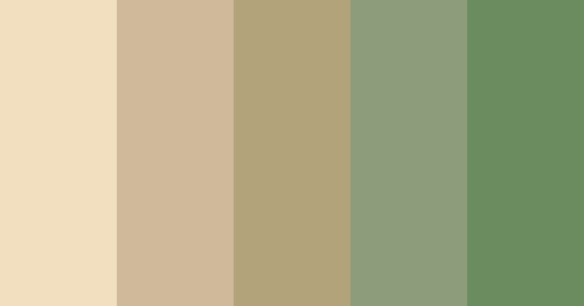 Mushroom Meadow Color Palette