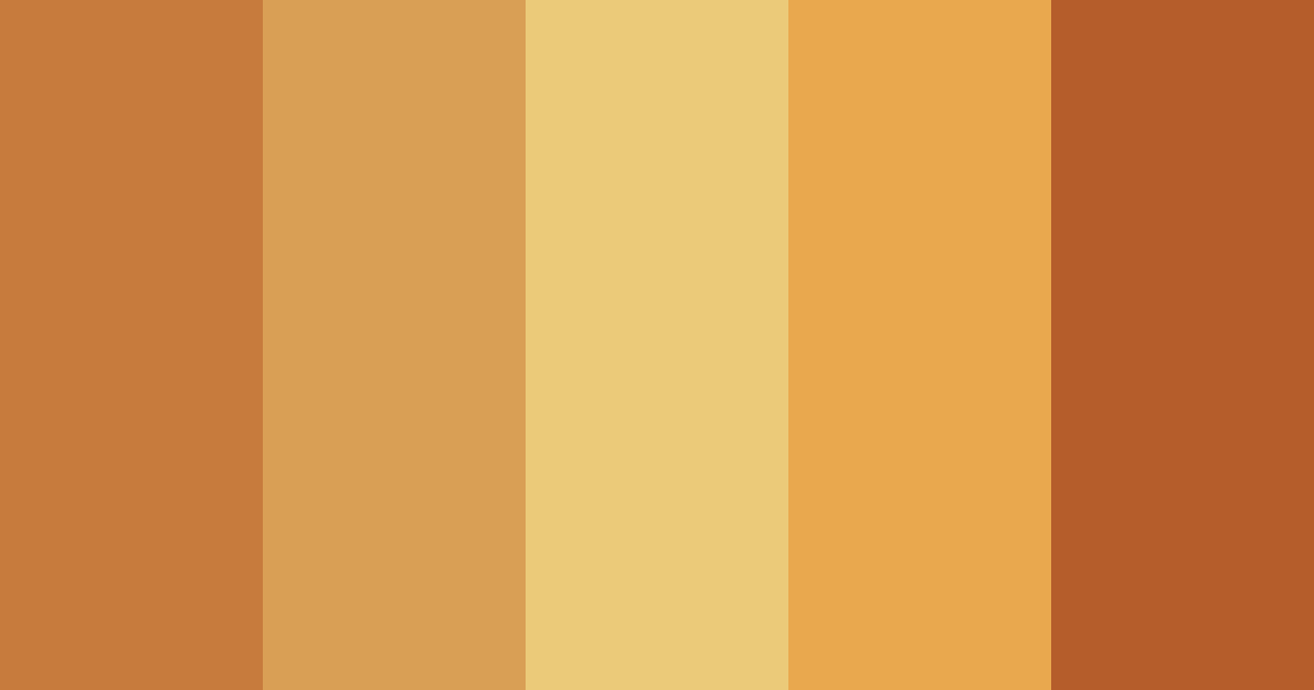 Autumn Orange Color Palette