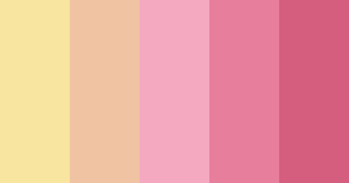 Pink April Color Palette