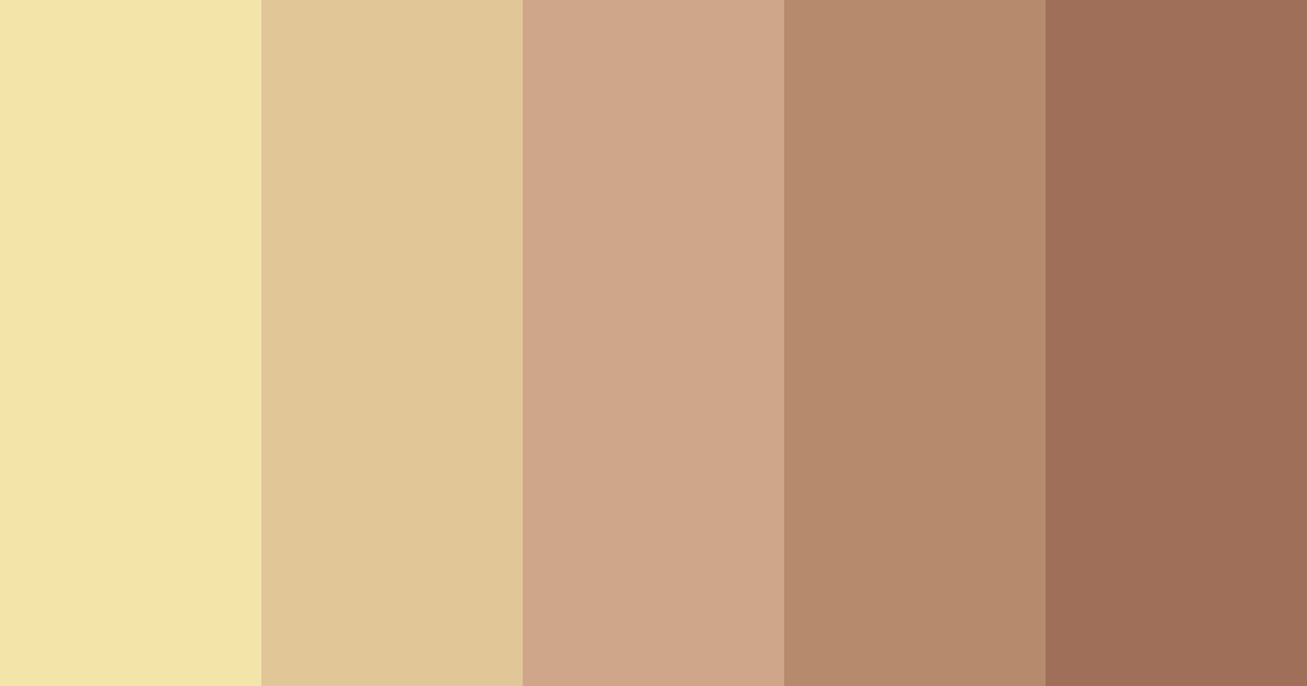 Creamy Beige Color Palette