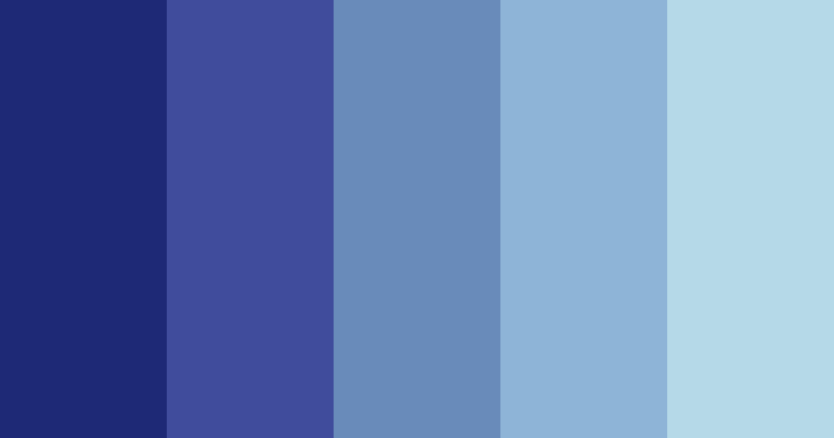 Deep Blue Innovation Color Palette