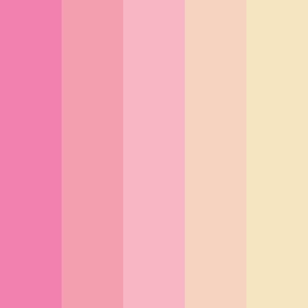Sweet Strawberry Dream Color Palette
