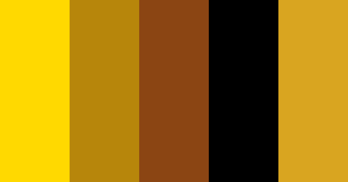 Golden Shadows Color Palette
