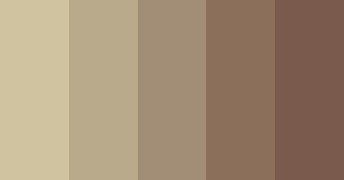 Taupe Shades Color Palette