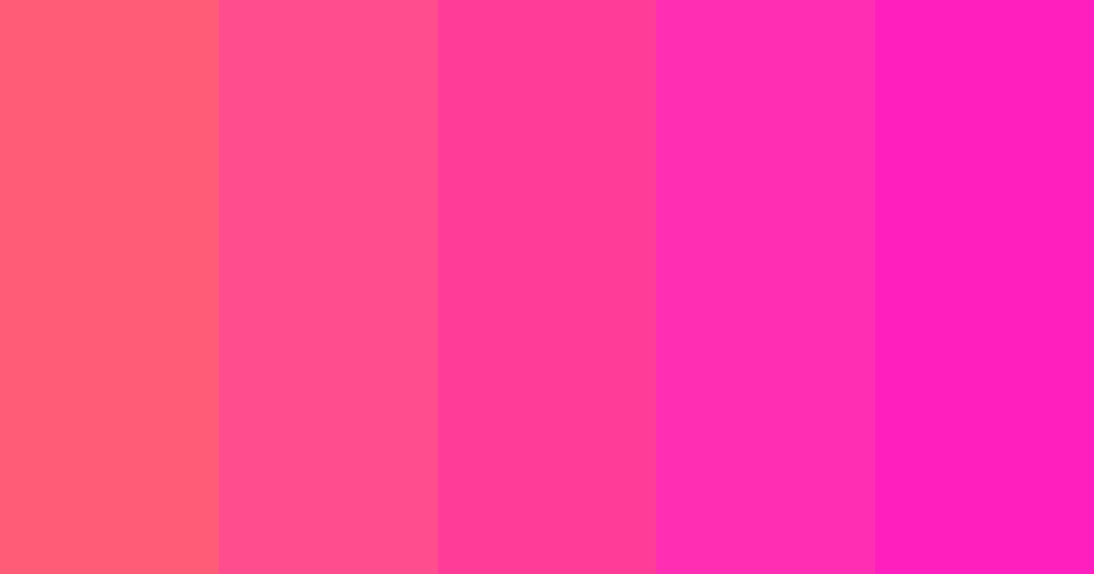 Pink Obsession Color Palette