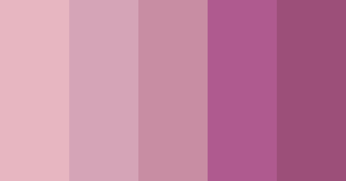 Dreary Rose Color Palette
