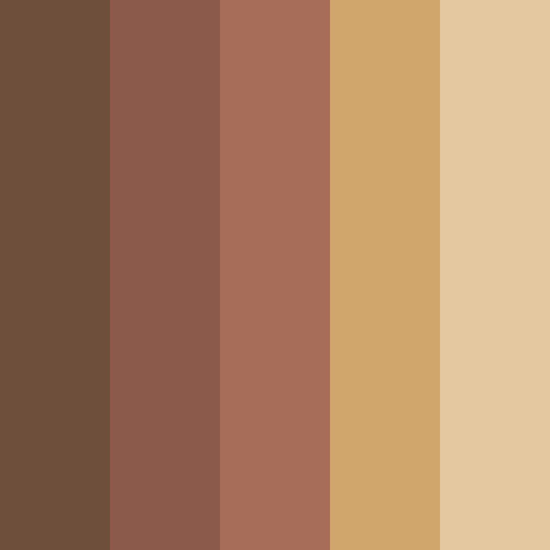 Earthy Brown Color Palette