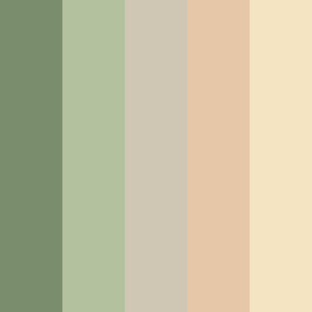Earthy Green Color Palette