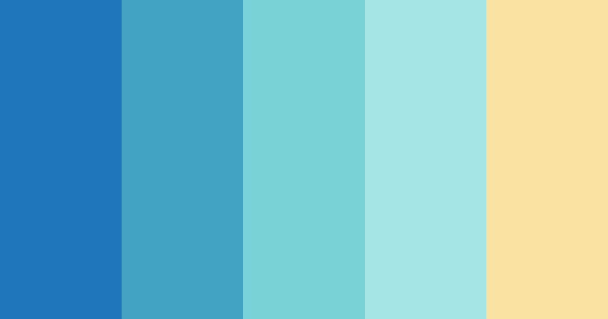 Blue Oasis Color Palette