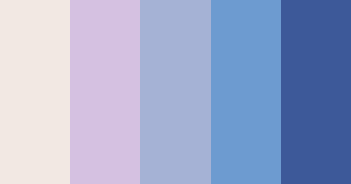 Paleta de colores Blue Starlight