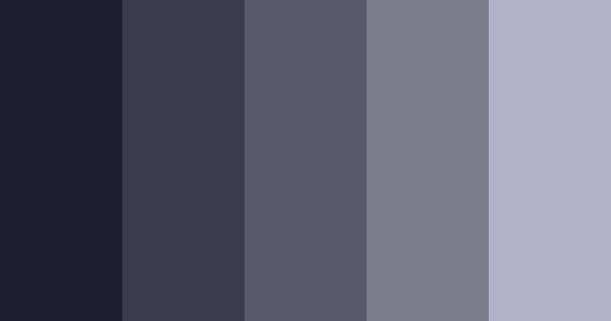 Nocturnal Shadows Color Palette
