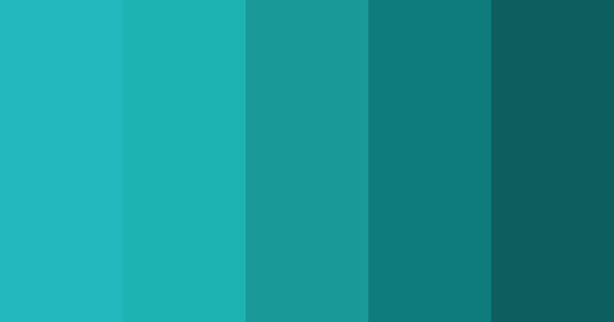 Turquoise Tides Color Palette