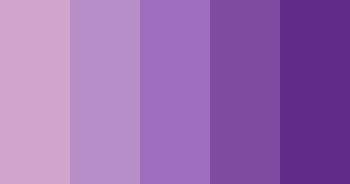Purple Shades Color Palette