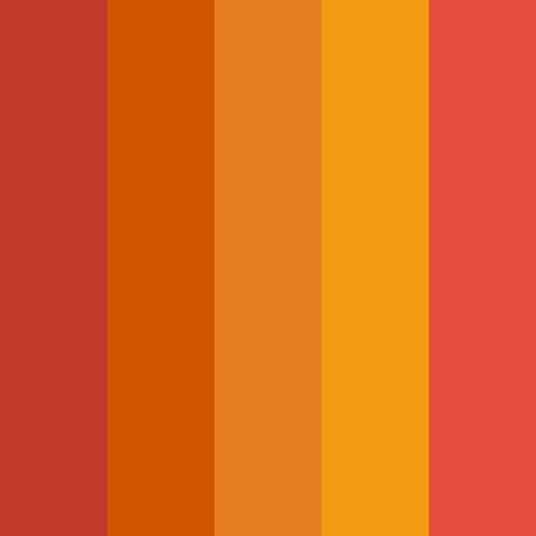 Cool Red Color Palette
