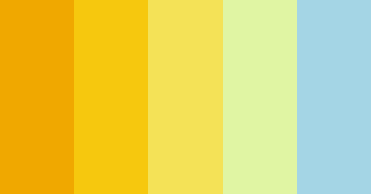 Yellow Deli Color Palette