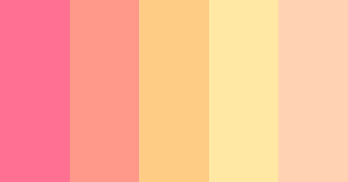 Pink Cutecore Color Palette