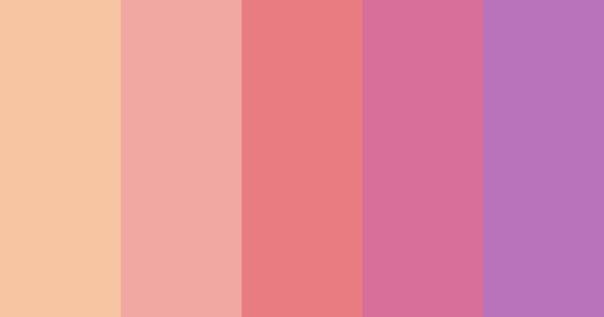 Elegancia Rosada Color Palette